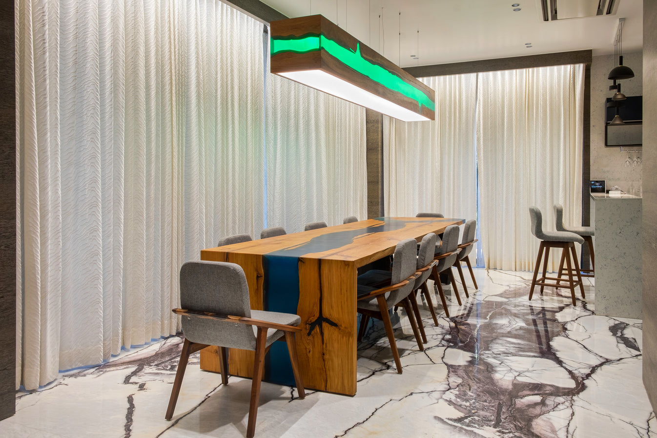 The Modern Serene Waterfall table – SIDR