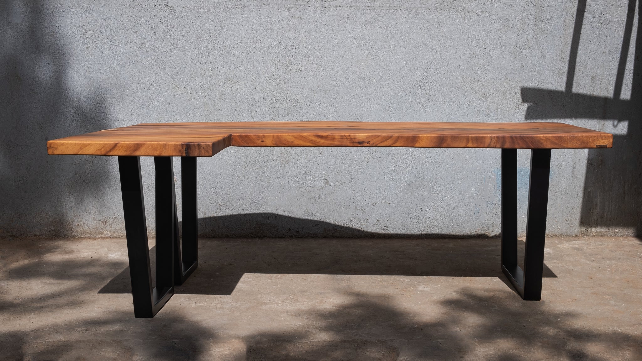 The Corner Office Live Edge Study Table – SIDR