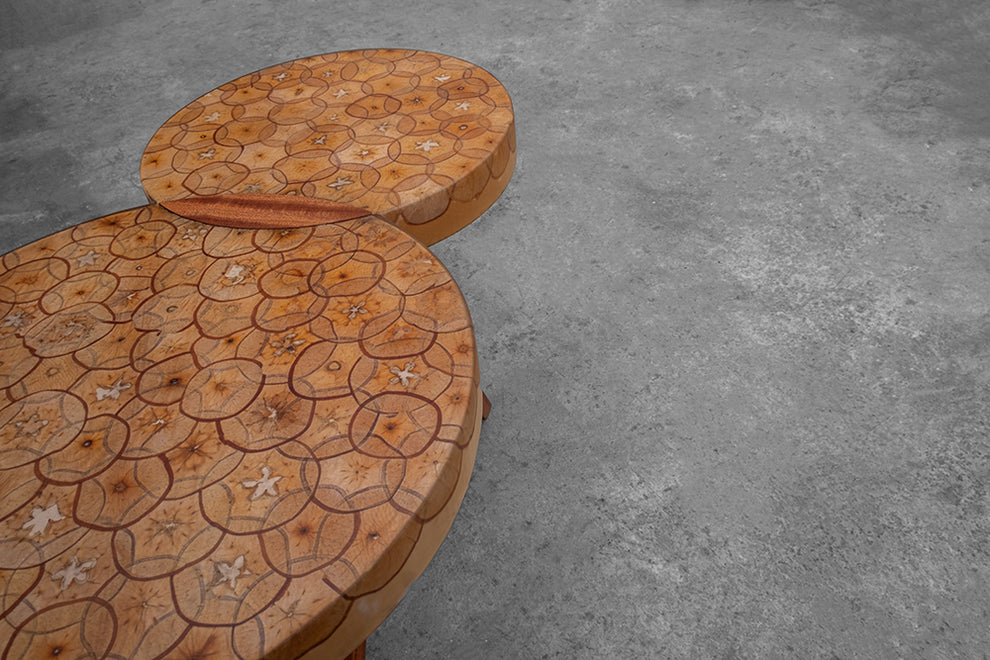 The Apple Table | Resin and Wood Furniture by SIDR